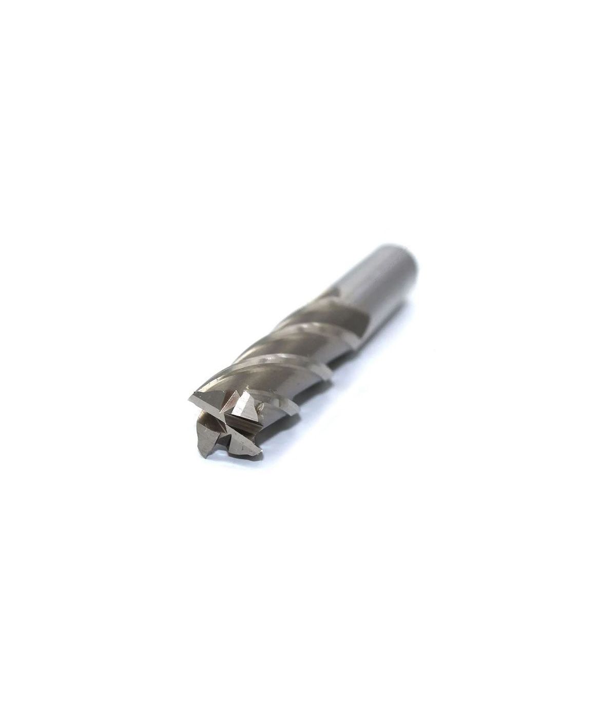Long White 4Flute End Mill |Hongda-HSSE 13