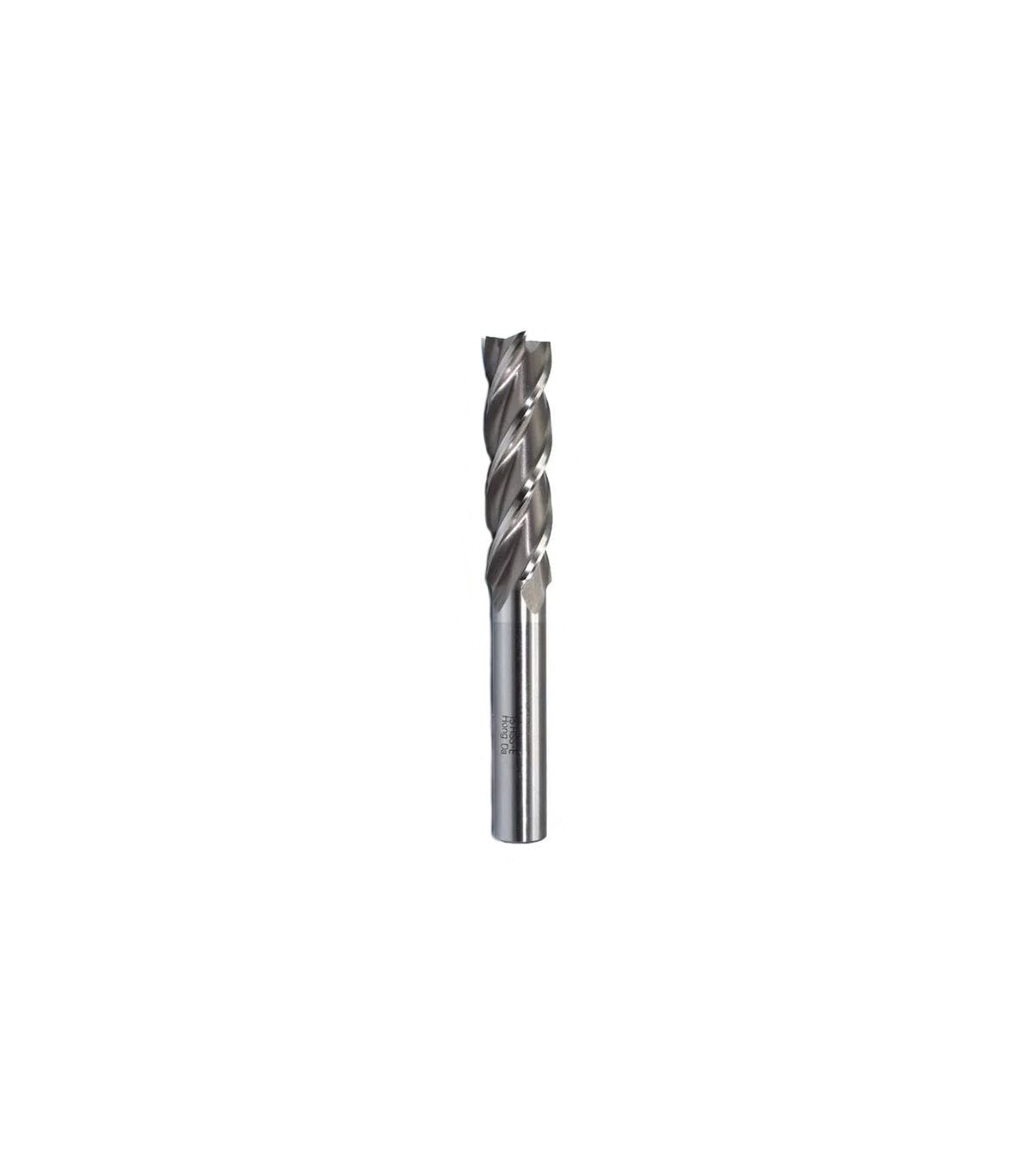 Long White 4Flute End Mill |Hongda-HSSE 13